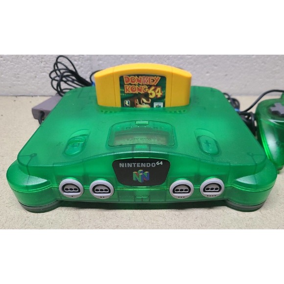 Nintendo | Video Games & Consoles | Nintendo 64 Funtastic Jungle Green ...